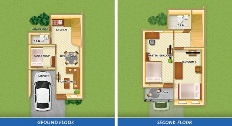 Lancaster New City | Thea (2-Storey Townhouse Model in Cavite)