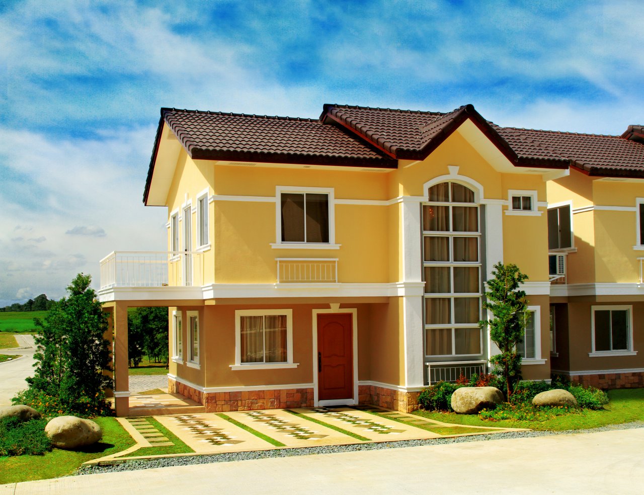 Single Attached House in Cavite (Modern-Asian Inspired Houses)