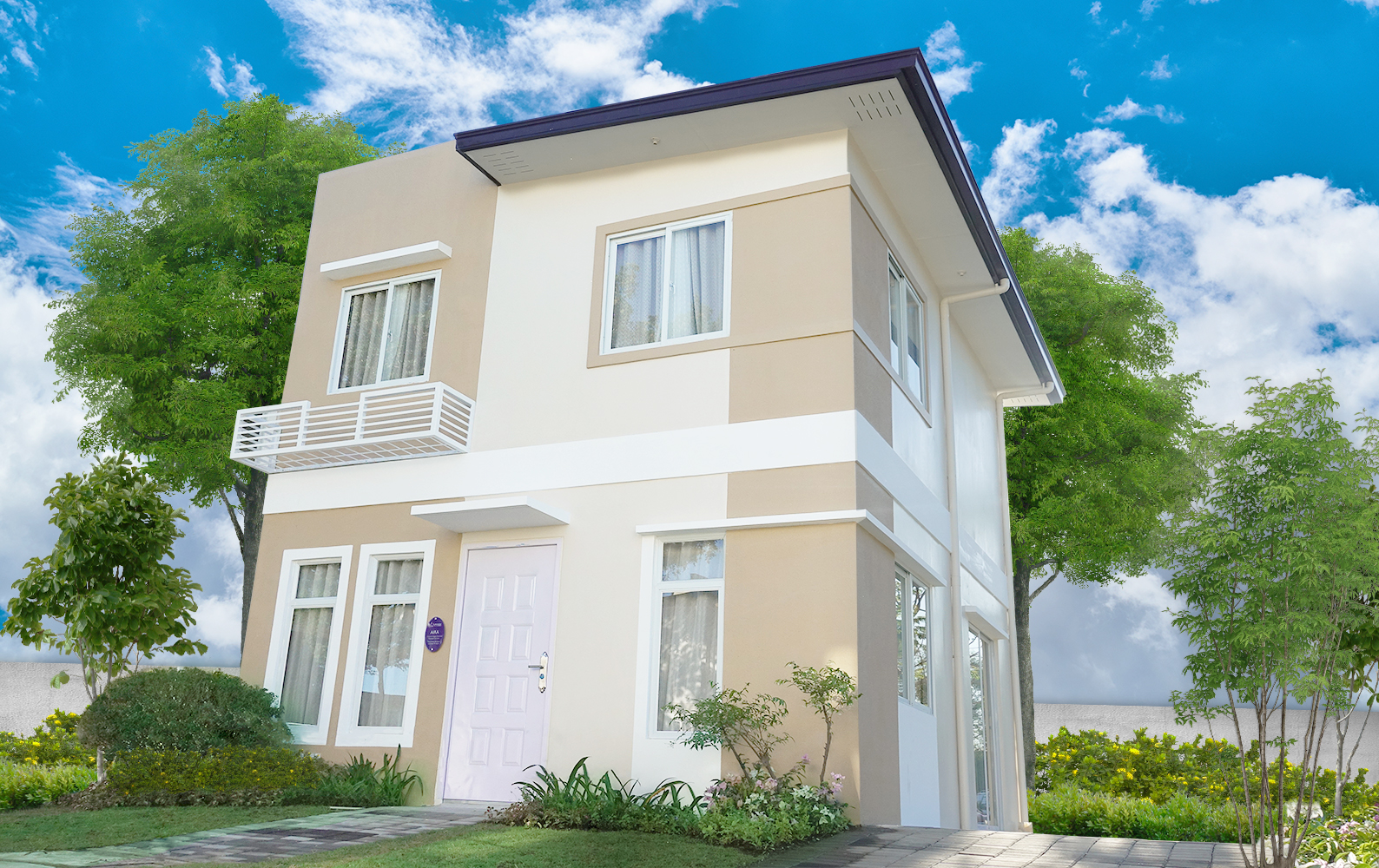 Single Attached House in Cavite (Modern-Asian Inspired Houses)