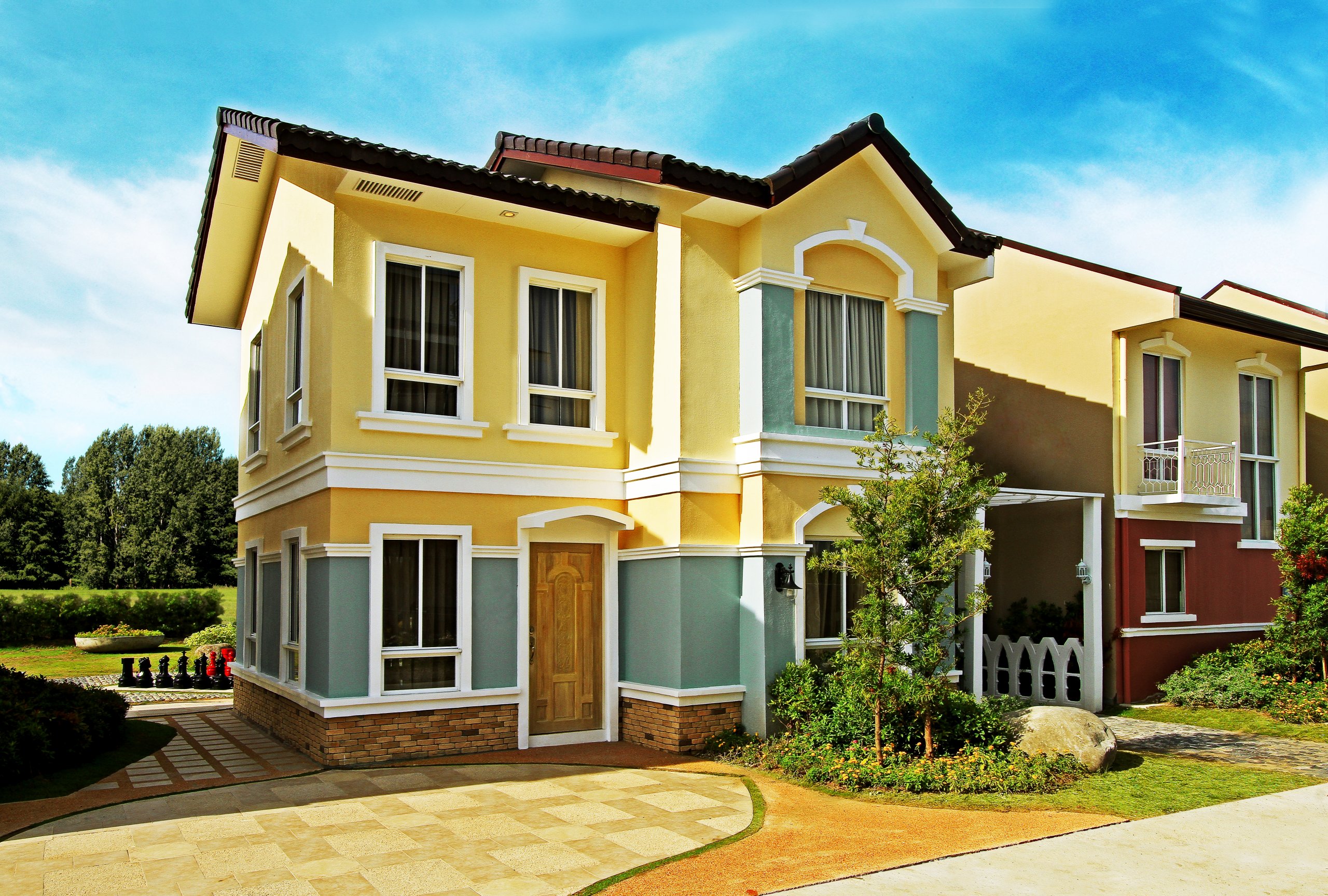 Single Attached House in Cavite (Modern-Asian Inspired Houses)
